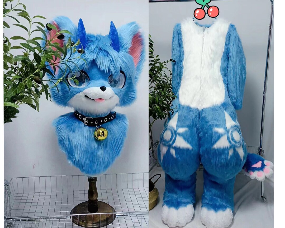 Fursuit Full-body Customization Furry Paws Head Tail Shoes Clothes by ...