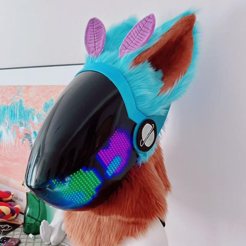 New Protogen Head Custom - Fursuit Head Personalized - Furry Cospaly ...