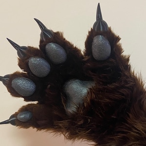 Fursuit Five Finger Realistic Version Paws - Animal Bear Lion Tiger ...