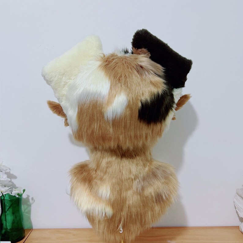 Fursuit Patch Dog Toony Head - Furry Kemono Cartoon Head - Accept ...