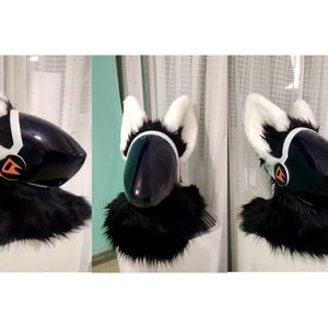 Protogen Head Custom - Fursuit Head Personalized - Furry Cospaly - Etsy
