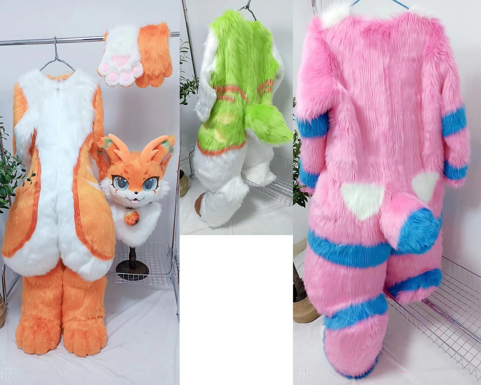 Fursuit Full-body Customization - Furry Paws Head Tail Shoes Clothes by ...