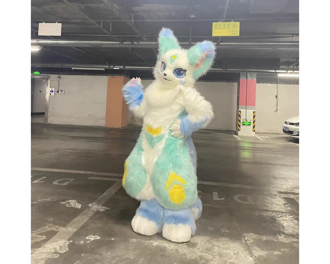Fursuit Full-body Customization Furry Paws Head Tail Shoes Clothes by ...