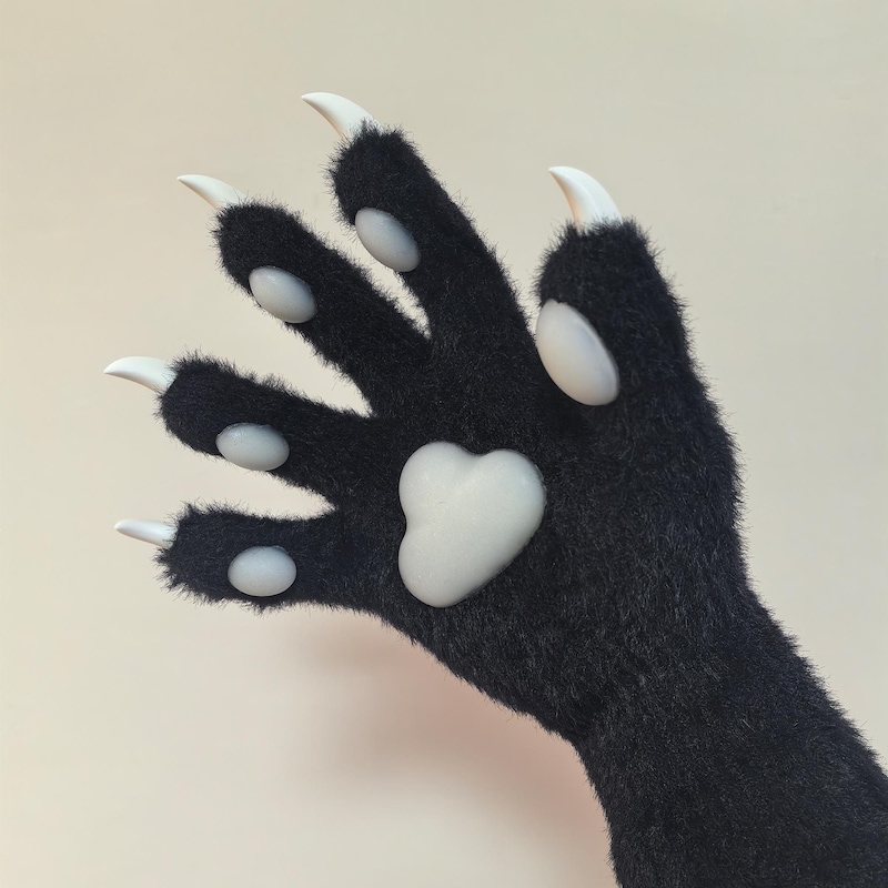 Silicone Paw Pads Furry Etsy 8619