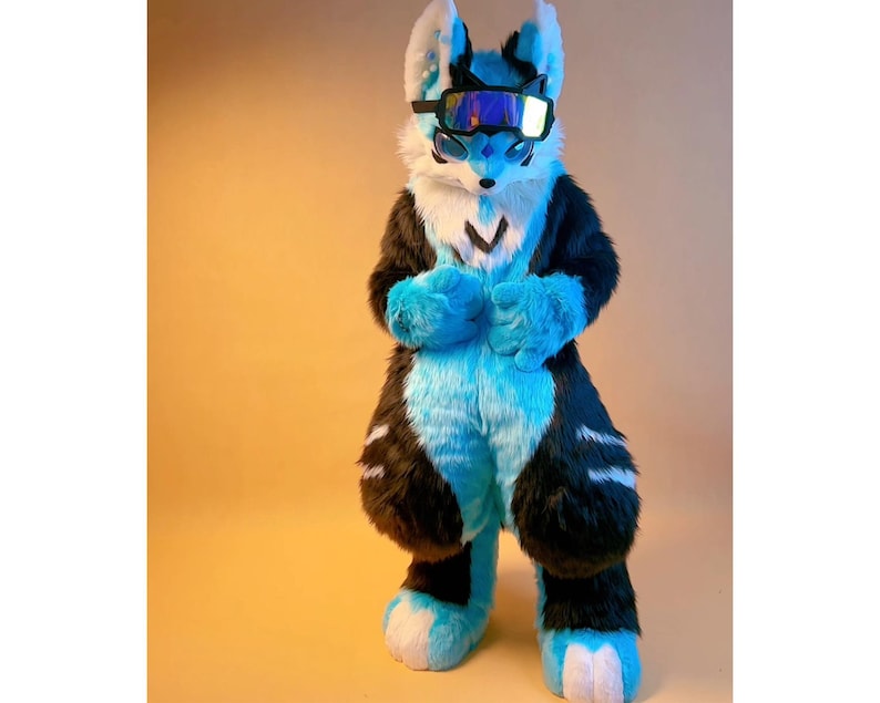 Fursuit Full-body Customization - Furry Paws Head Tail Shoes Clothes ...