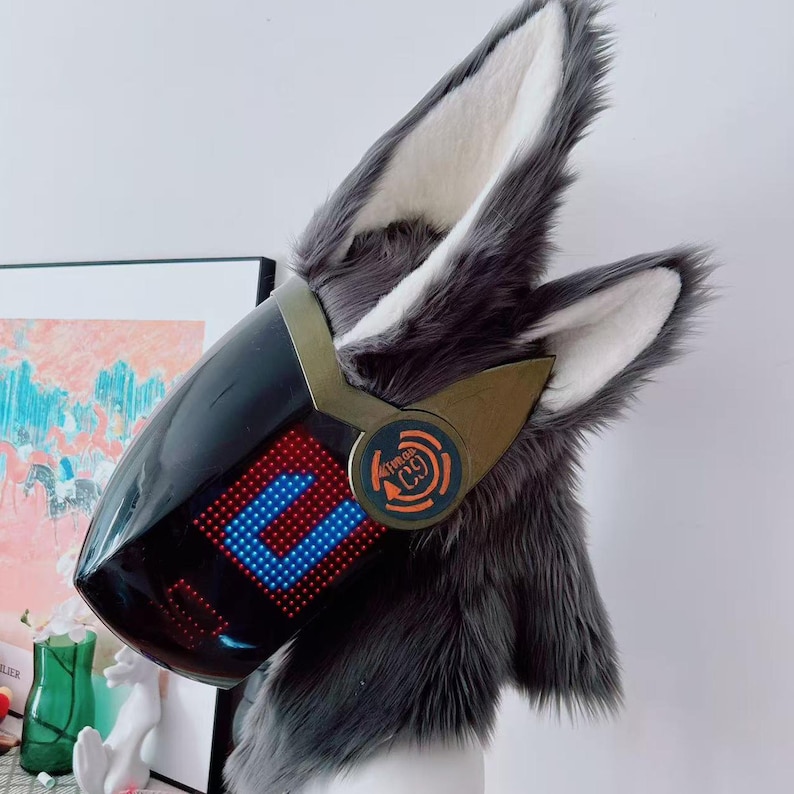 New Protogen Head Custom - Fursuit Head Personalized - Furry Cospaly - Etsy New Zealand