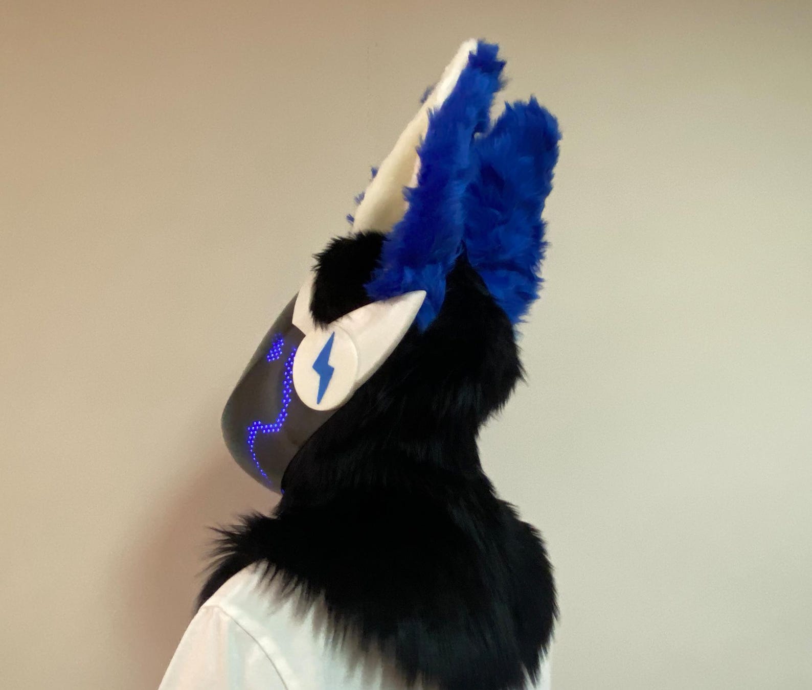 Protogen Head Custom - Fursuit Head Personalized - Furry Cospaly ...