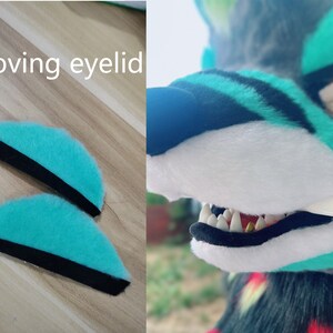 Fursuit Full-body Customization - Furry Five-finger Paws Head Tail ...