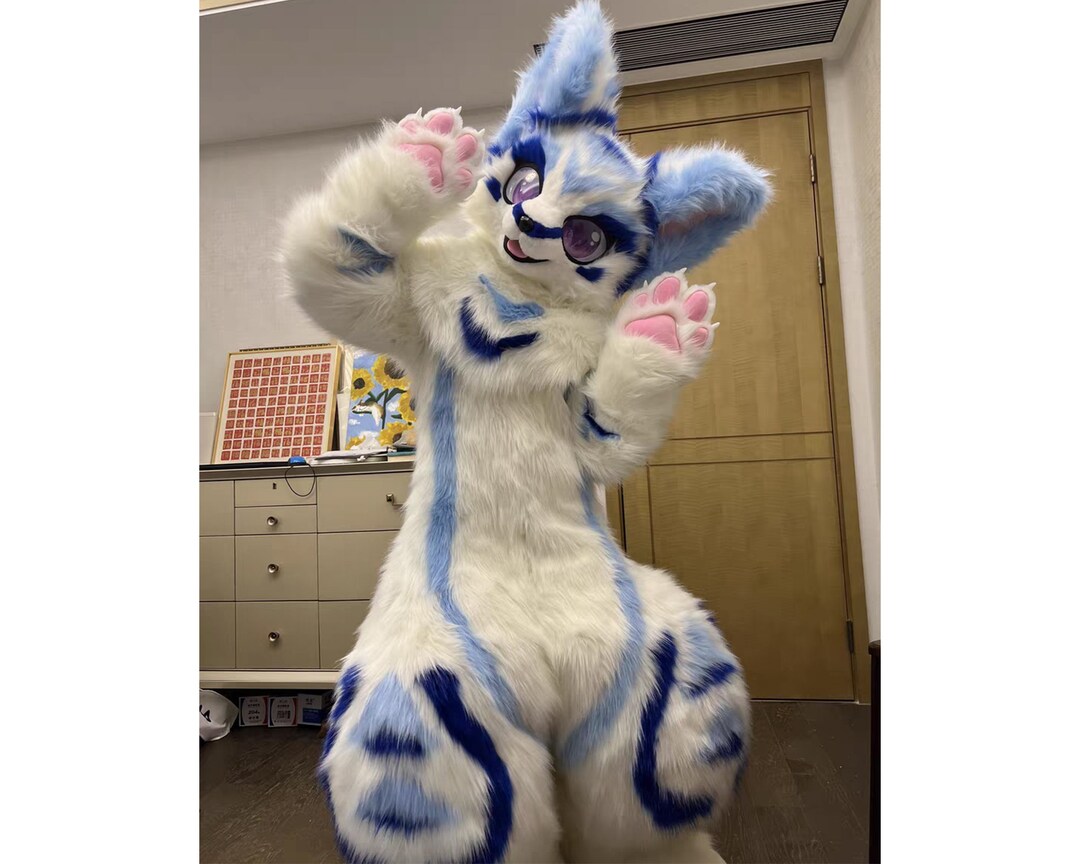 Fursuit Full-body Customization Furry Paws Head Tail Shoes Clothes by ...