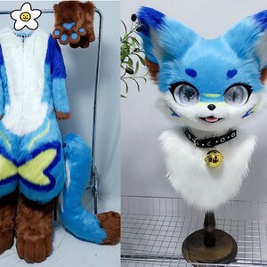 Fursuit Full-body Customization - Furry Paws Head Tail Shoes Clothes by ...