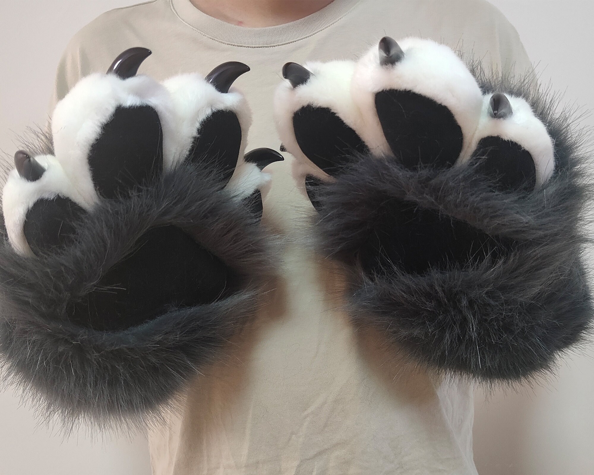 Long Ver Fursuit Paws - Furry Gloves Accept Custom Commissions Cosplay ...