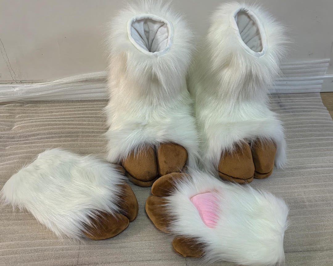 Fursuit Paws & Gloves: Custom Sheep Hooves, Cosplay Costume - Etsy