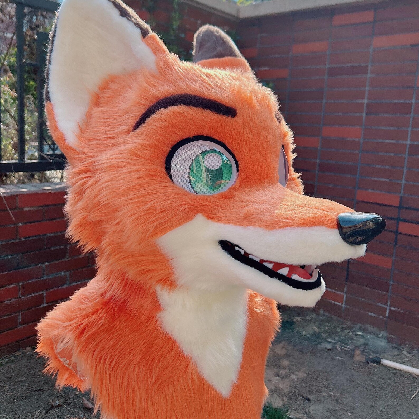 Toony Fox Fursuit Head Customization - Furry Paws Head Tail Shoes ...