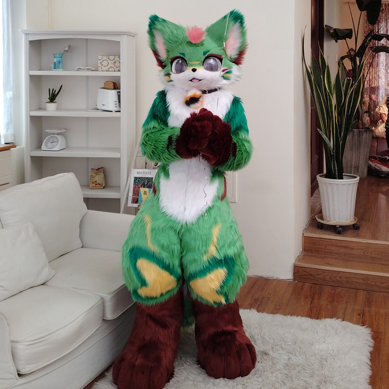 Fursuit Full-body Customization - Furry Paws Head Tail Shoes Clothes by ...