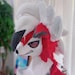 Fursuit Pokemon Lycanroc Full-body Customization - Furry Paws Head Tail ...