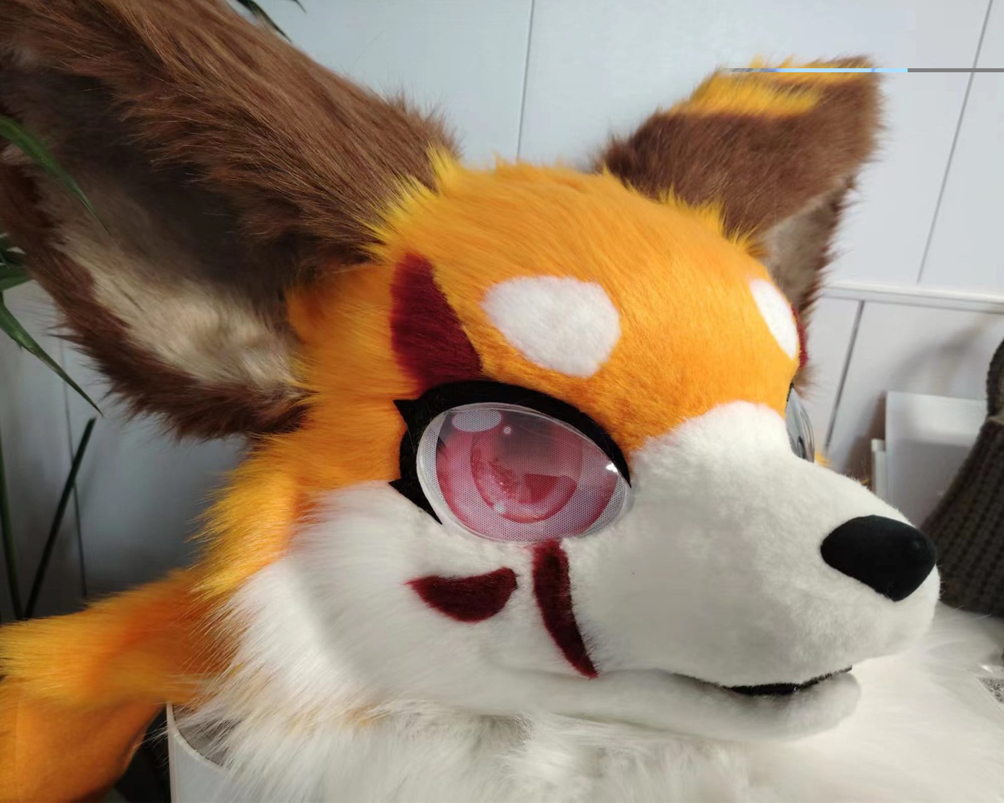 Fursuit Kemono Moving Jaw Head - Furry Head - Kemono Head Skull Base ...