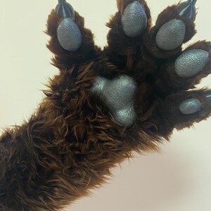 Fursuit Five Finger Realistic Version Paws - Animal Bear Lion Tiger ...