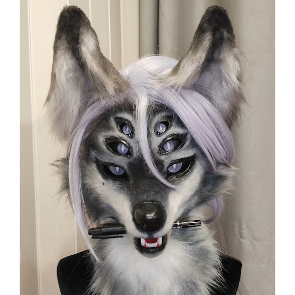 Semi Realistic Furry Head - Etsy