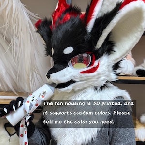 Fursuit Fan 3D Print Furry Special Fan Reduce the Temperature - Etsy