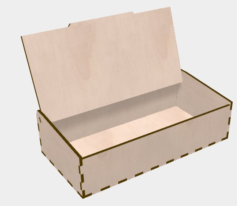 Laser Cut Box and Cover Bundle Gift Box Dxf ,cdr Files Laser Cut Plan ...