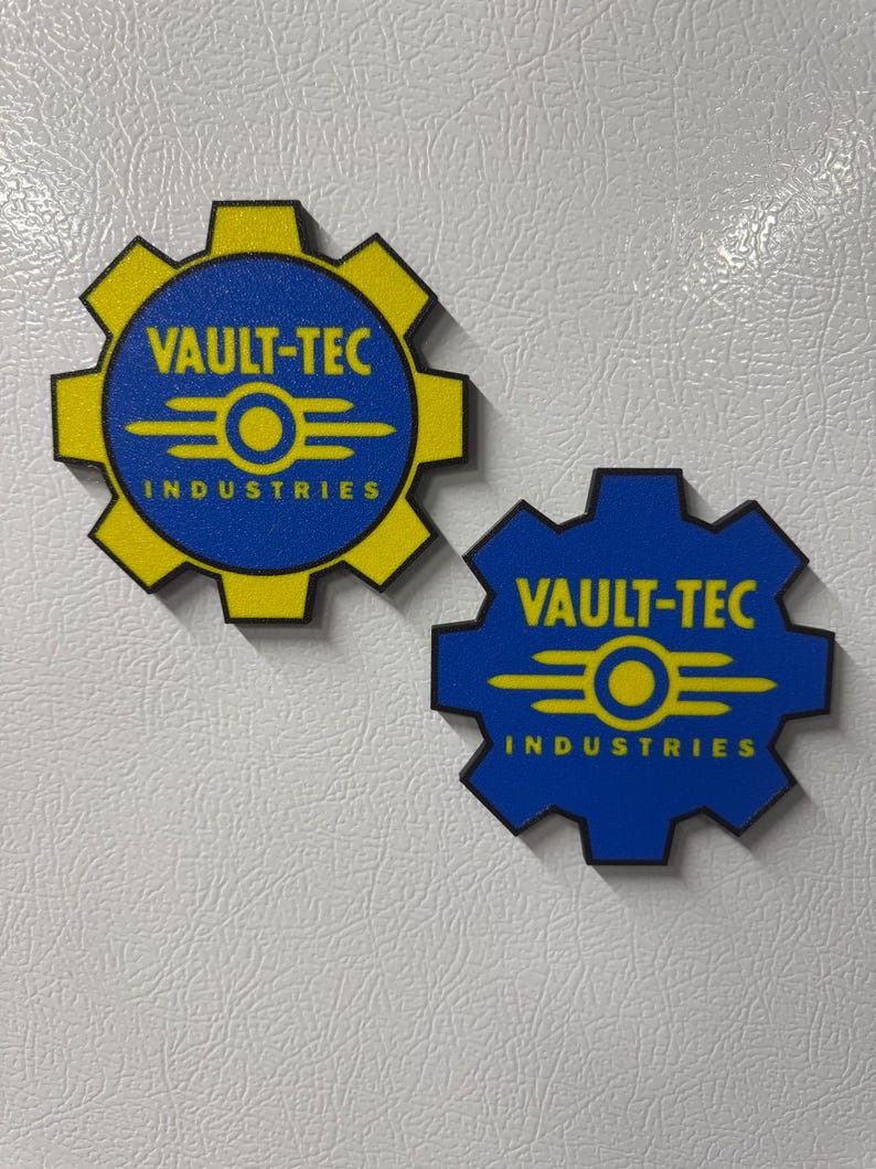 Fallout Vault-tec Industries Magnet / Coaster - Etsy