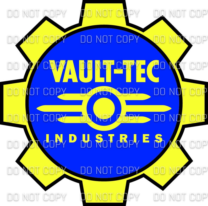 Fallout Vault-tec Logos svg, Png, Dwg, Dxf, Jpg - Etsy
