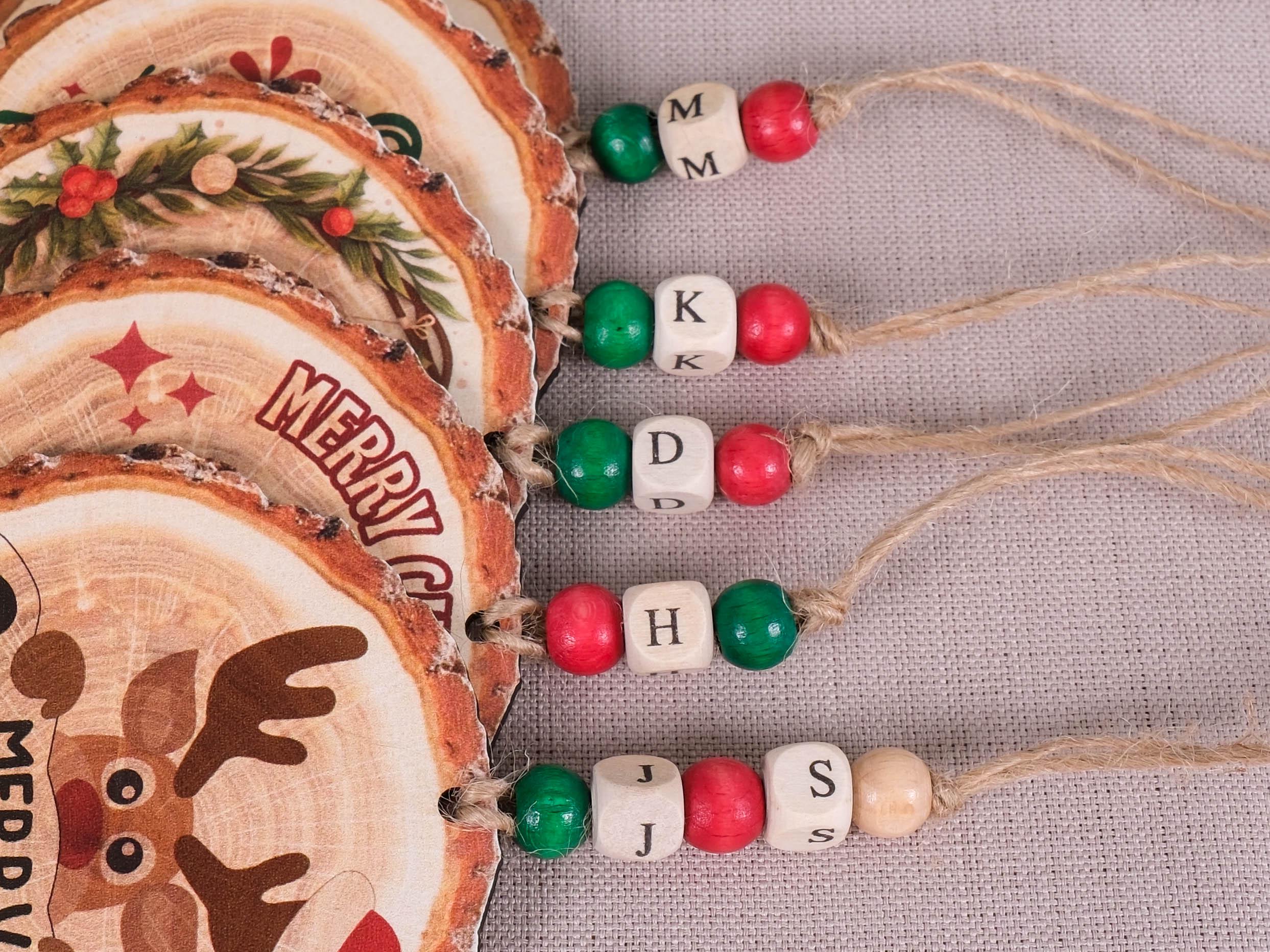 Personalized Christmas Ornament Gift, Happy New Year Merry Christmas ...
