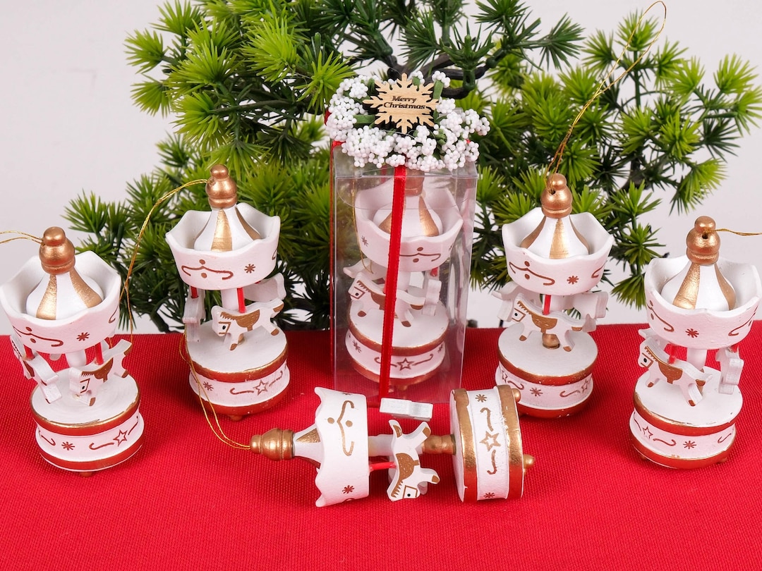 Personalized Carousel Tree Decoration, Christmas Gift, Carousel ...