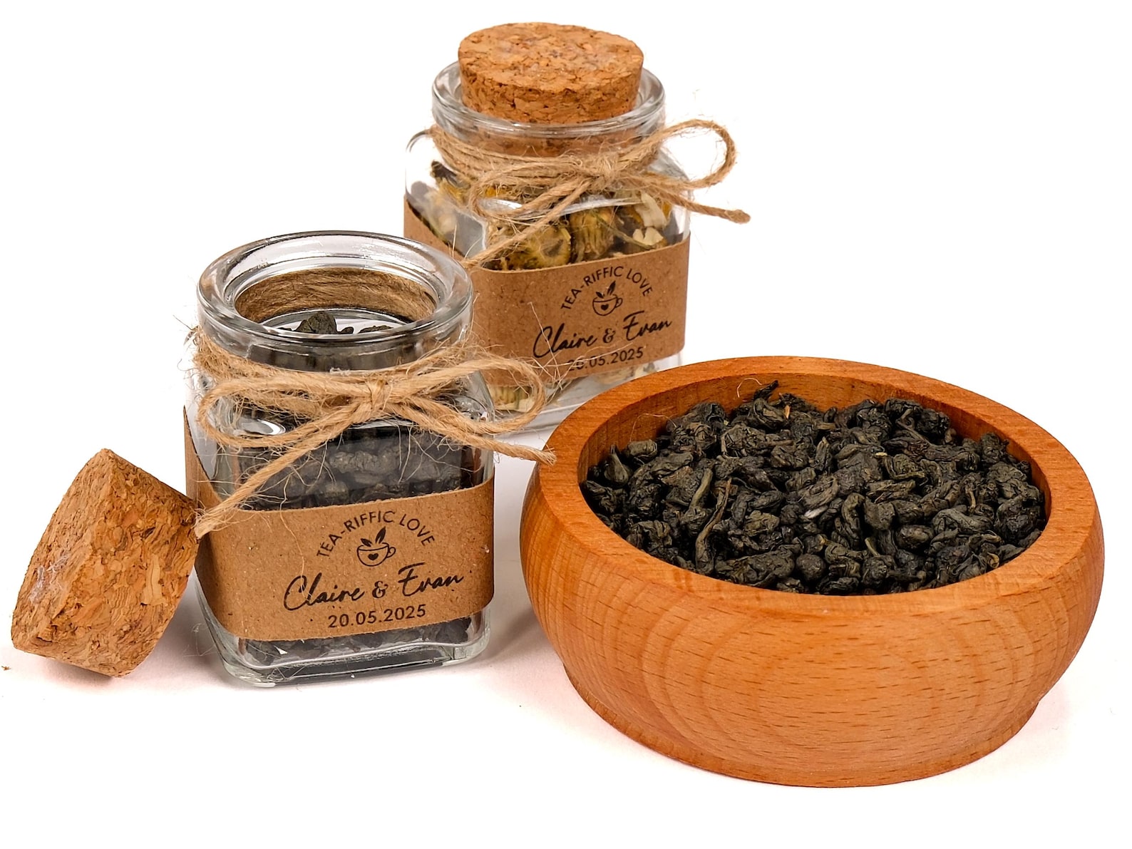 Loose Leaf Tea, Wedding Favors, Herbal Tea, Wedding Tea Favors, Tea ...