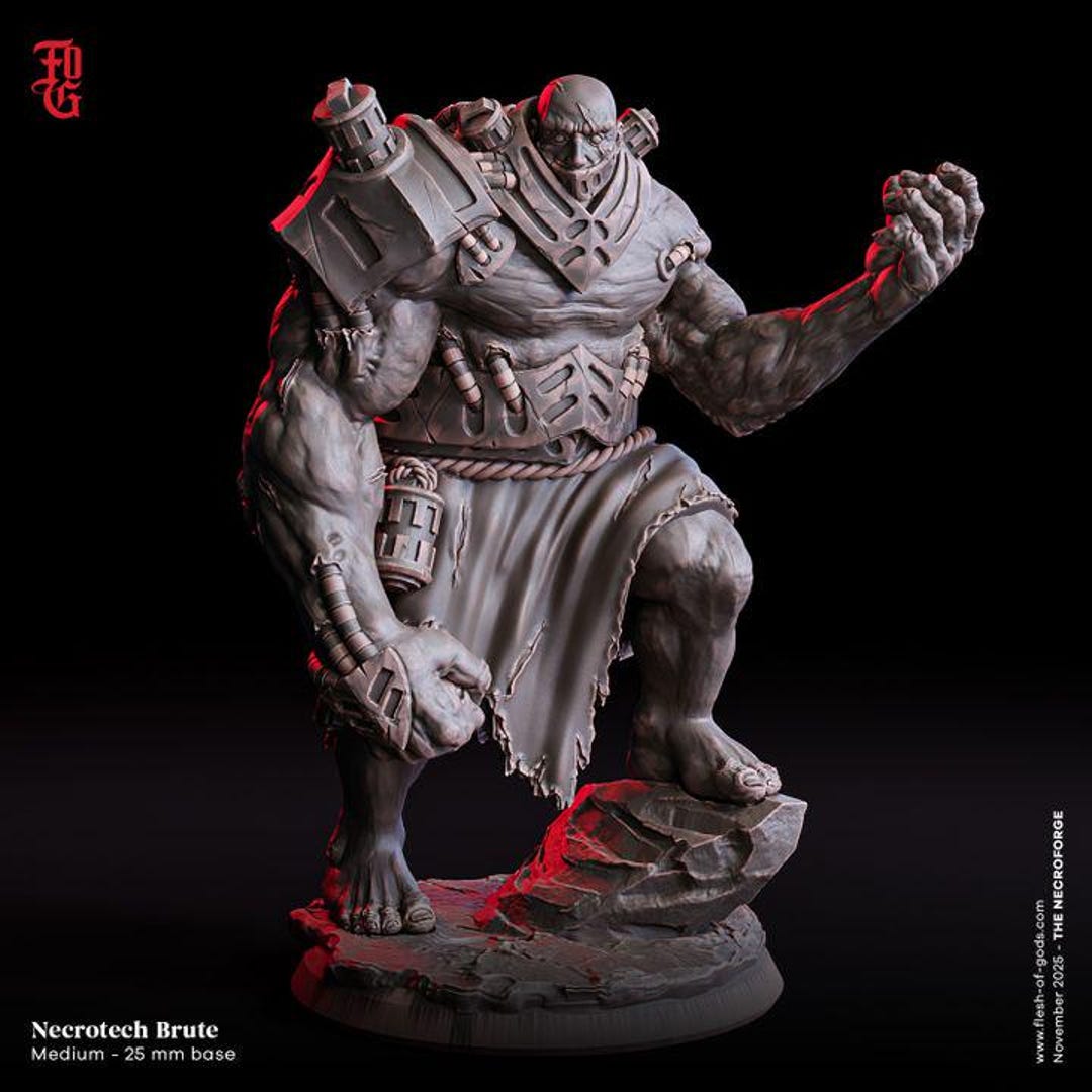 Necrotech Brute, From Collection the Necroforge by Flesh of Gods - Etsy