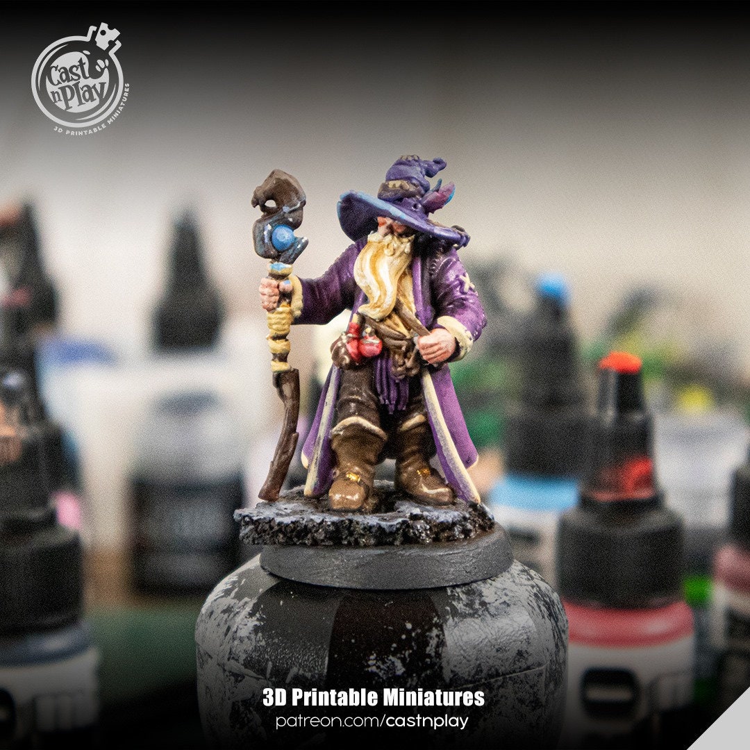 Hero Wizard, GET THIS FREE - Read Description - Cast N Play - Etsy