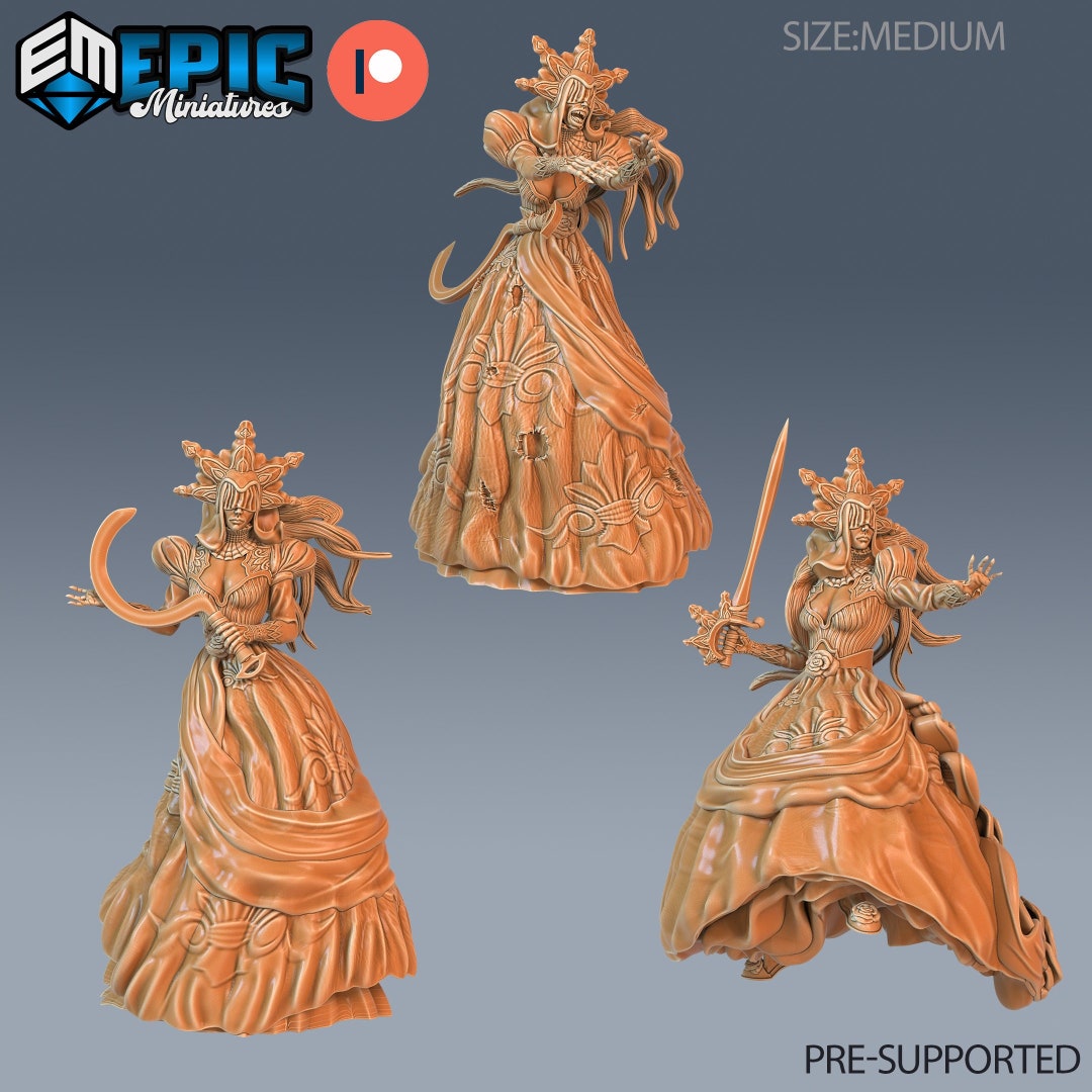 Dark Bride - Set | #64 - Vampires Curse | Epic Miniatures - Etsy