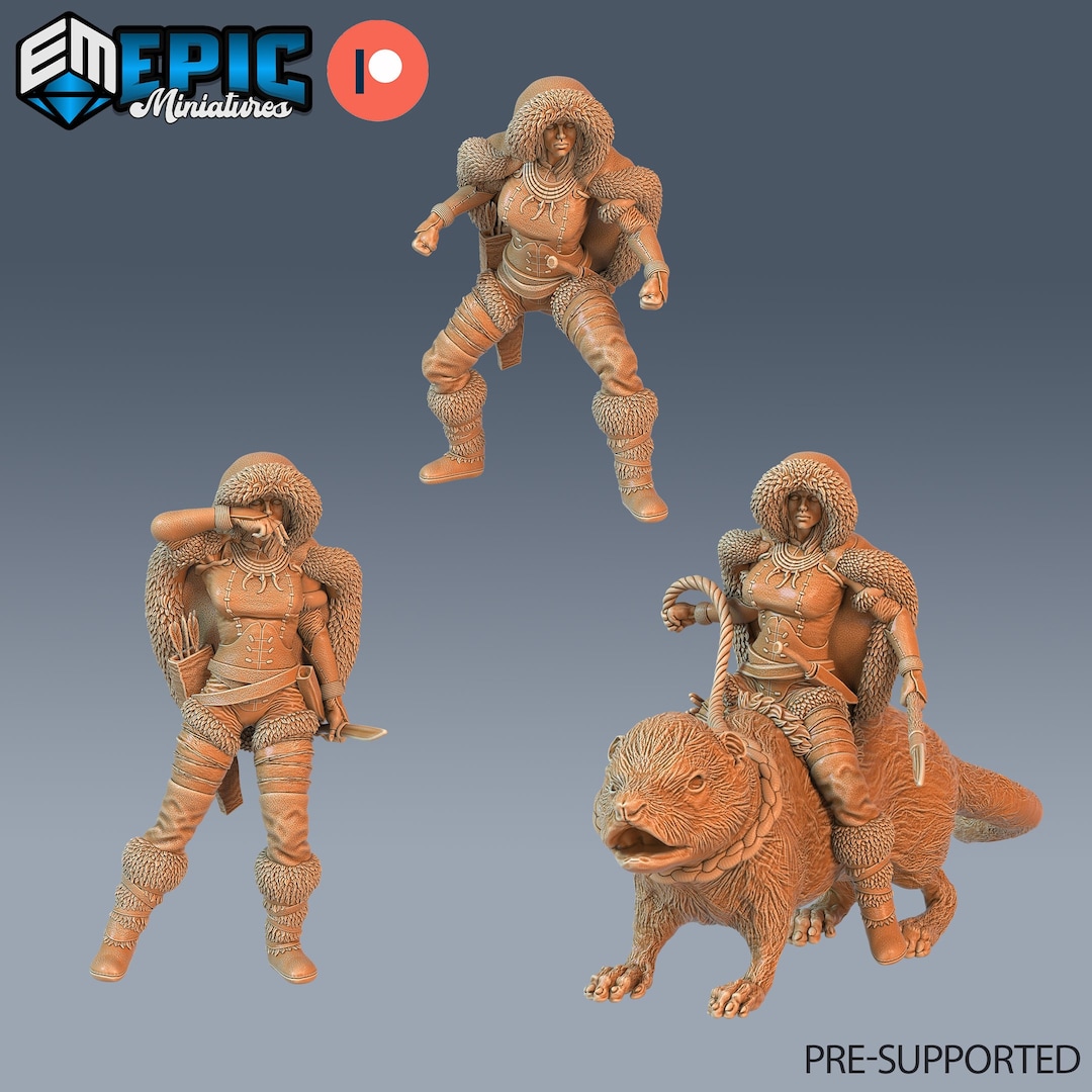 Northern Tribes Warrior - Set | #60 - Ancient Cold | Epic Miniatures - Etsy