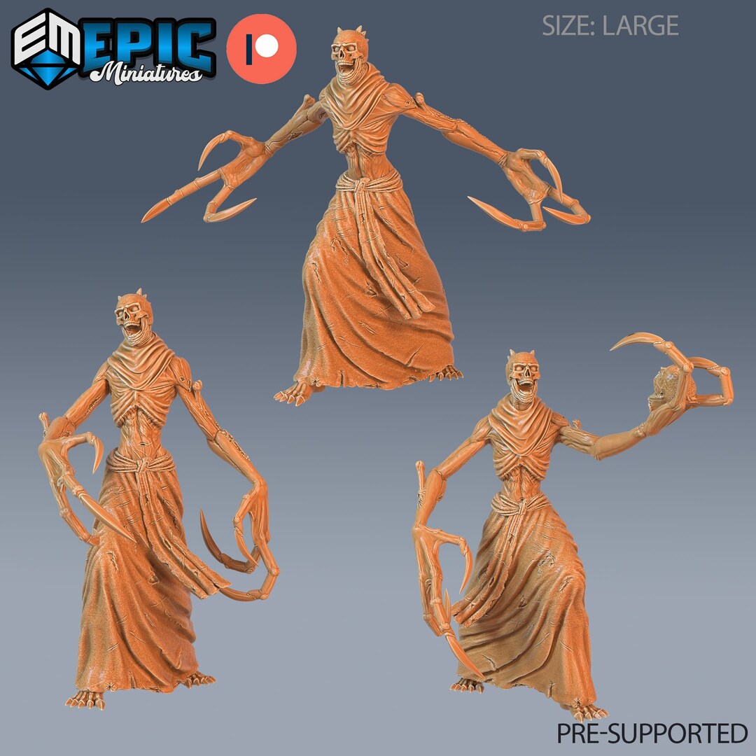 Boneclaw Classic - Set | #58 - Tombs of Demise | Epic Miniatures - Etsy
