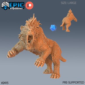 Sabertooth Tiger Set 60 Ancient Cold Epic Miniatures - Etsy