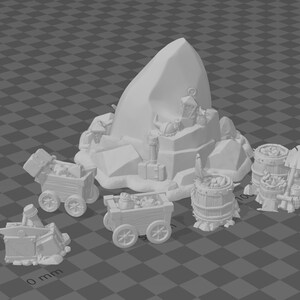 Dwarven Mine Props by Cast N Play - Etsy