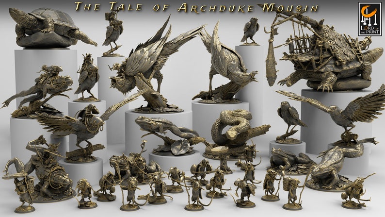 Mouse Look Forward Archer A -the Tale of Archduke Mousin a Collection ...