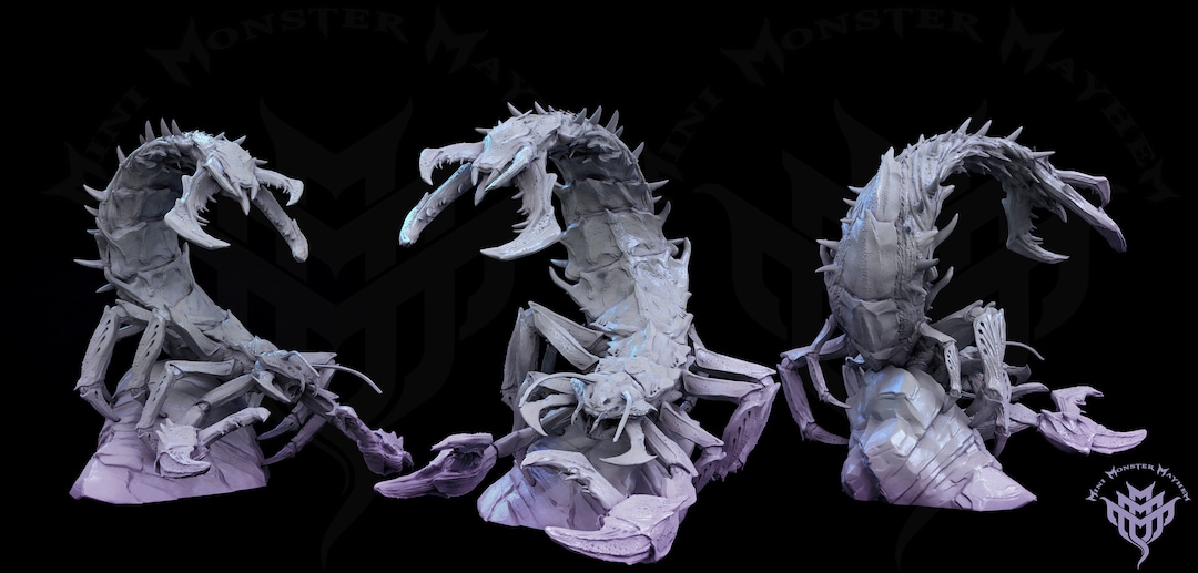 Giant Deathstalker Hybrid Scorpion / Scolopen Drake | Infestation, a ...