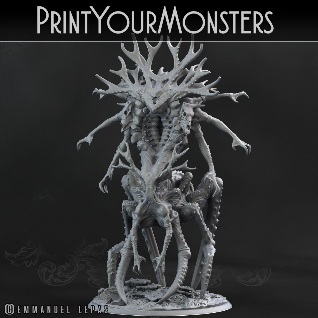 Giant Forest Monster - Print Your Monsters - Etsy