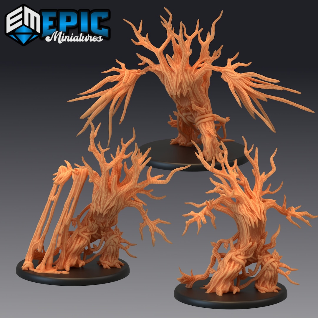 Tree Blight - Set | #52 - Cruel Marshes | Epic Miniatures - Etsy