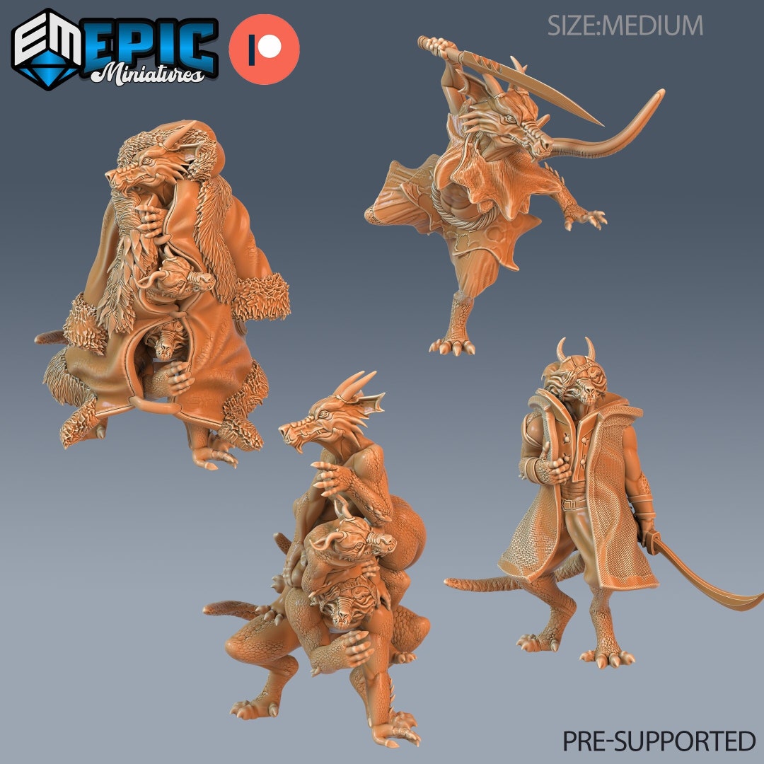 Winter Kobold - Set | #60 - Ancient Cold | Epic Miniatures - Etsy