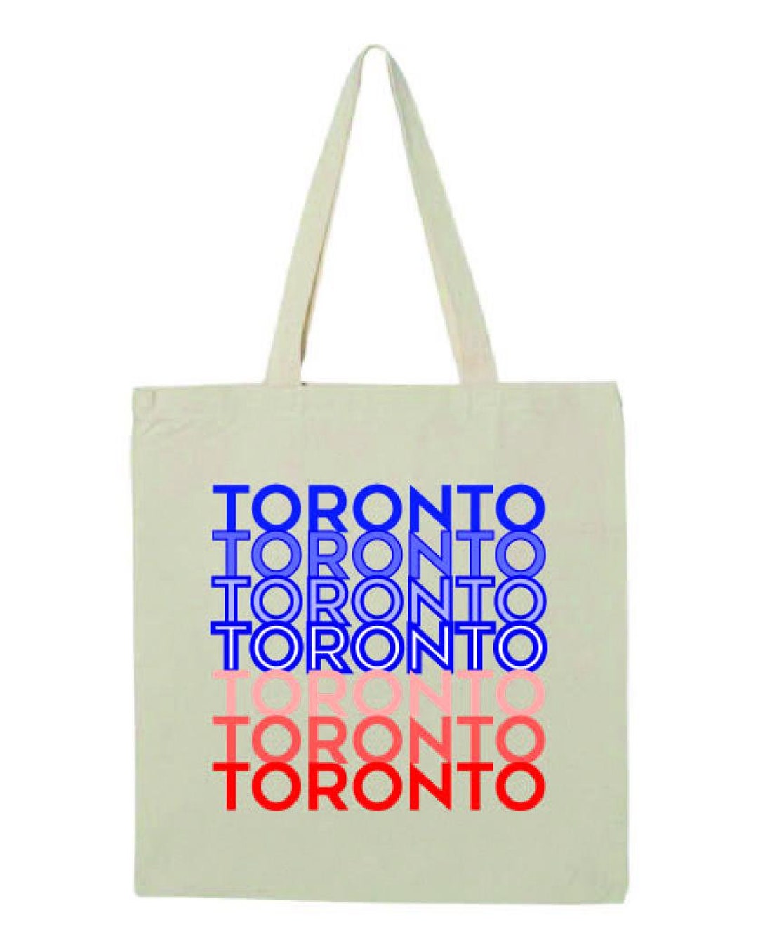 Toronto Wordmark Tote Bag Stylish and Eco-friendly City Pride Accessory ...