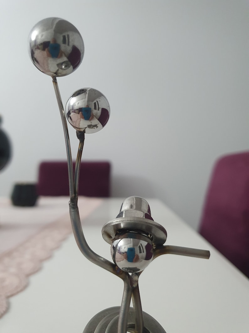 Ballet Dancer Figurine Nuts and Bolts Metal Art/desk Accessory ...