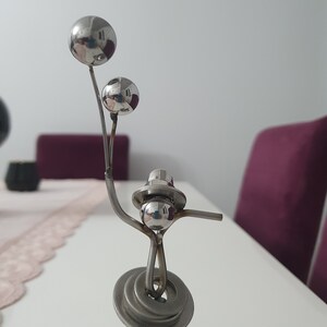 Ballet Dancer Figurine Nuts and Bolts Metal Art/desk Accessory ...