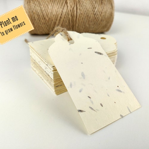 Plantable SEED PAPER Eco-friendly Sustainable Biodegradable - Etsy UK