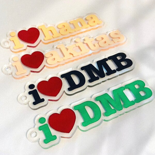 Laser Cut Acrylic Keychains - Etsy