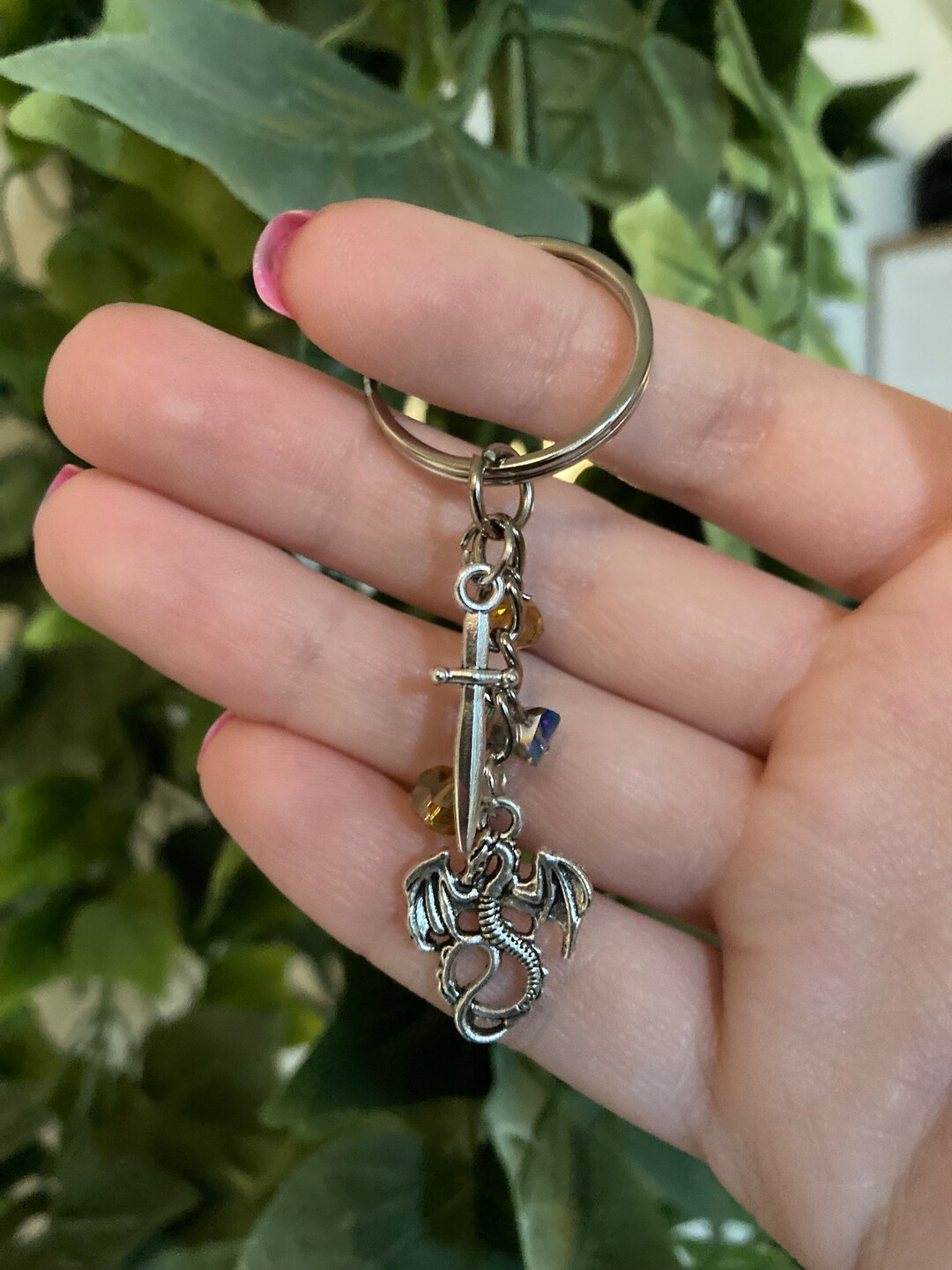 4th Wing Keychain | Bookish - Etsy