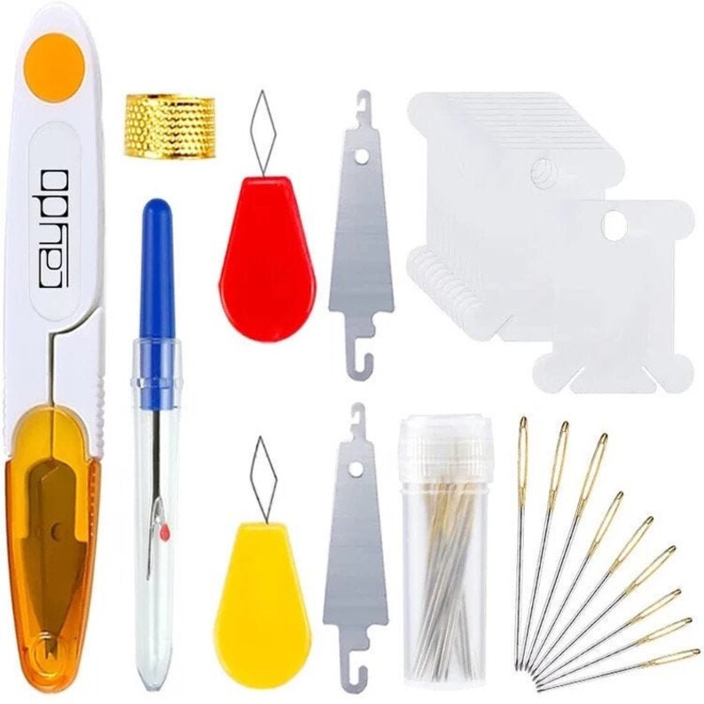 Hand Cross Stitch Kit for Beginners 50 Color Embroidery Floss Thread ...