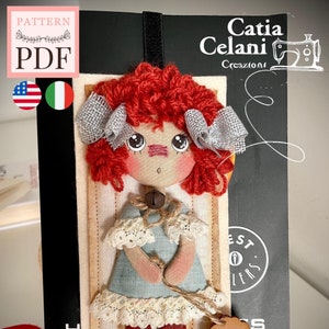 Annie Bookmark - SEWING PATTERN PDF - Instant Download - Easy to Make ...