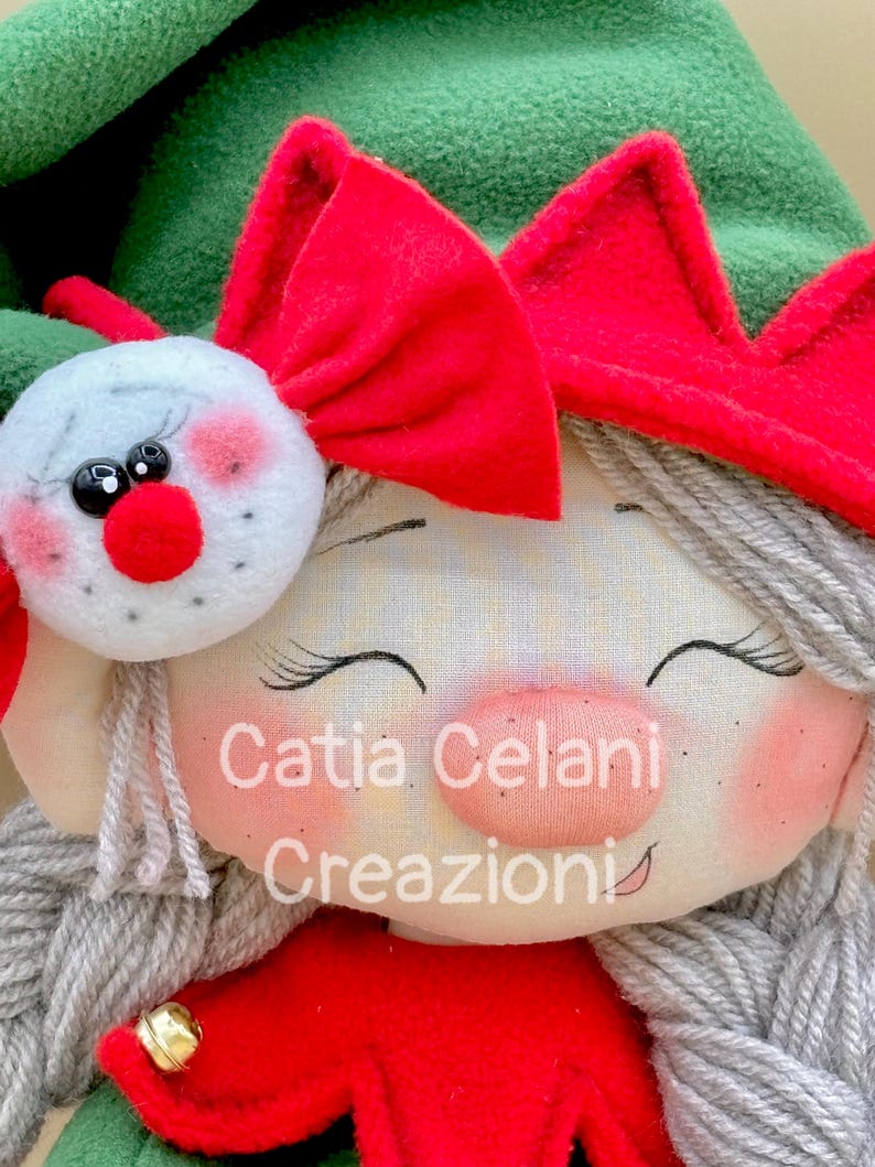 Elf "caramella" Pattern - Christmas, Easy, PDF, Instant Download - Etsy